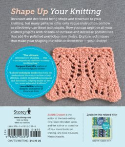 Increase Decrease: 99 Step-by-Step Methods - Club de Tejido Tienda