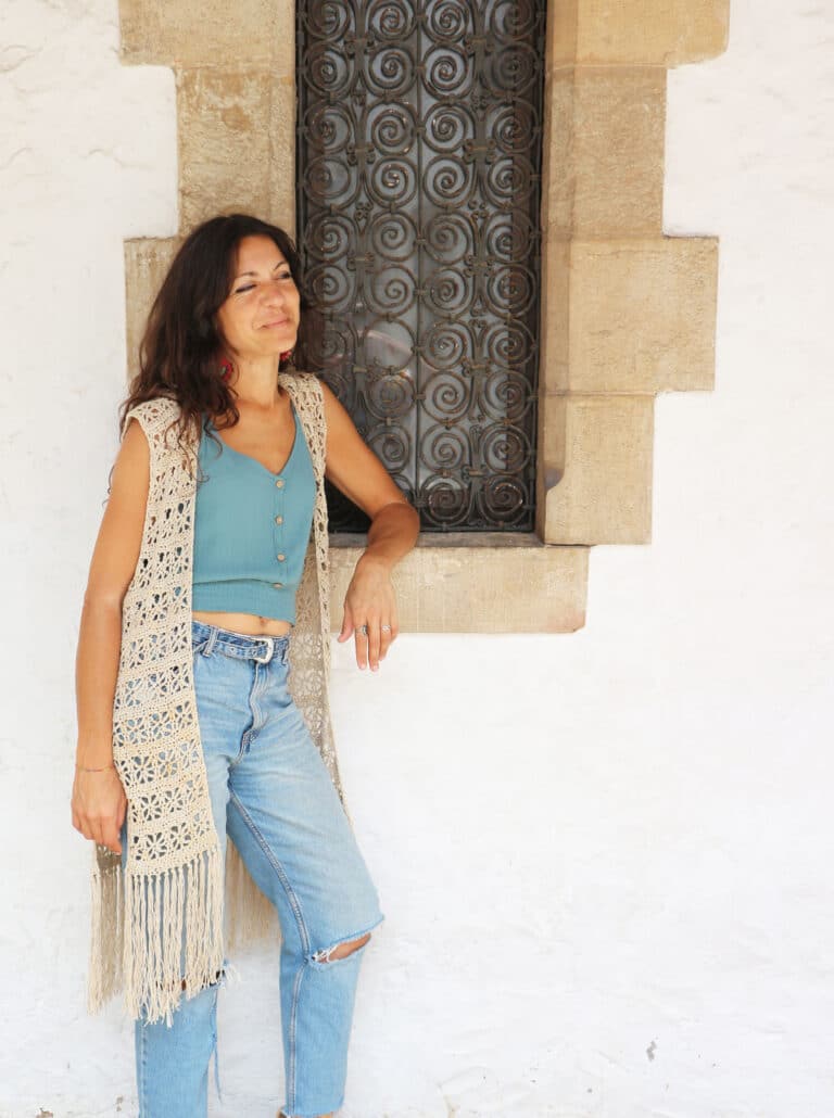 Patrón Crochet Chaleco Brave Heart // Crochet Pattern Brave Heart Vest